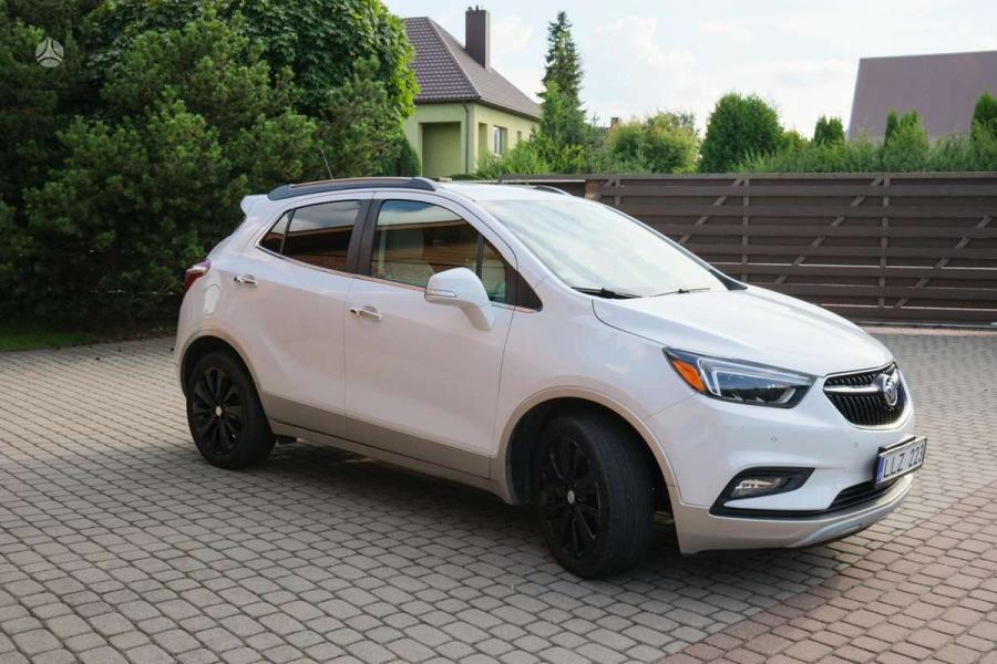 Balts Buick Encore 2019 Kauņa, ar dzinēja tilpumu 1.40 L un nobraukumu 93 tūkst. km par 12500 €, foto 4 vietnē AUTOMOTO.COM.LV