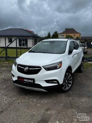 White Buick Encore 2019 in Klaipeda, with an engine capacity of 1.40 L and mileage of 162 thousand km for 9250 €, photo  on AUTOMOTO.COM.LV