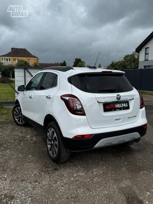White Buick Encore 2019 in Klaipeda, with an engine capacity of 1.40 L and mileage of 162 thousand km for 9250 €, photo 5 on AUTOMOTO.COM.LV