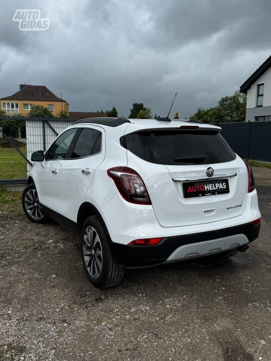 White Buick Encore 2019 in Klaipeda, with an engine capacity of 1.40 L and mileage of 162 thousand km for 9250 €, photo 6 on AUTOMOTO.COM.LV
