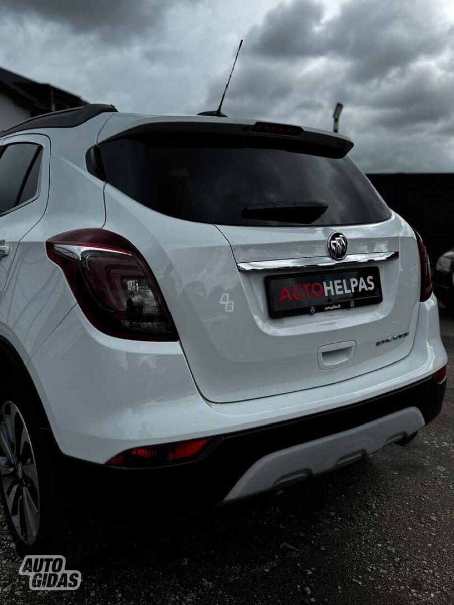 White Buick Encore 2019 in Klaipeda, with an engine capacity of 1.40 L and mileage of 162 thousand km for 9250 €, photo 7 on AUTOMOTO.COM.LV