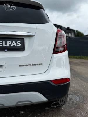 White Buick Encore 2019 in Klaipeda, with an engine capacity of 1.40 L and mileage of 162 thousand km for 9250 €, photo 9 on AUTOMOTO.COM.LV