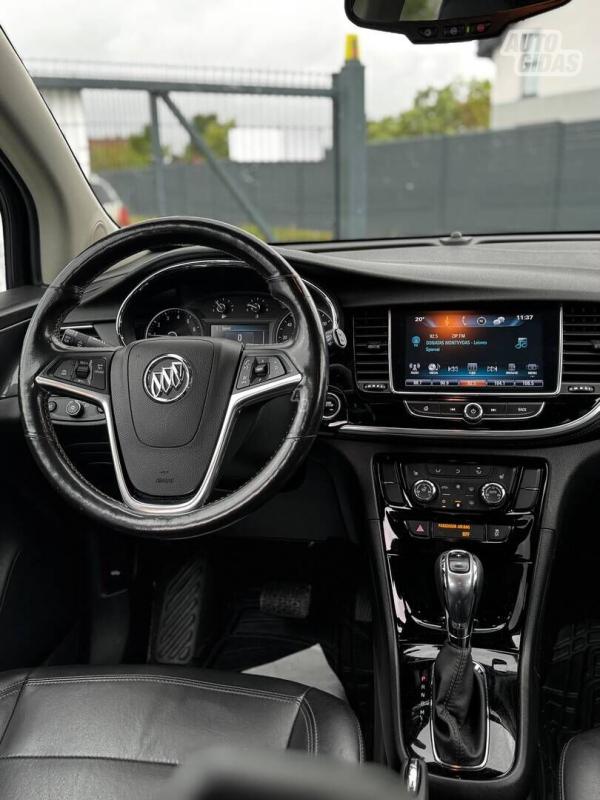 White Buick Encore 2019 in Klaipeda, with an engine capacity of 1.40 L and mileage of 162 thousand km for 9250 €, photo 10 on AUTOMOTO.COM.LV