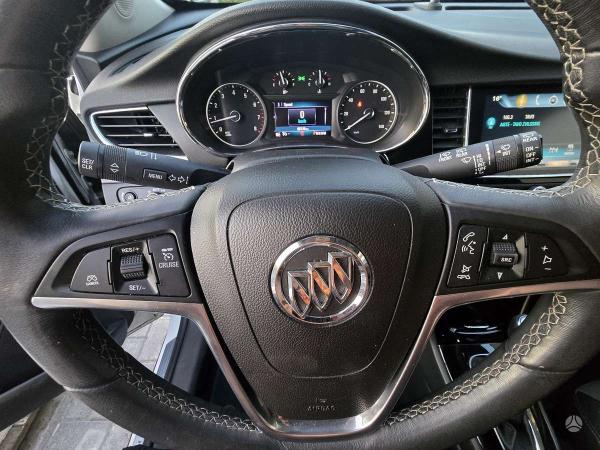 White Buick Encore 2020 in Siauliai, with an engine capacity of 1.40 L and mileage of 80 thousand km for 10850 €, photo 9 on AUTOMOTO.COM.LV
