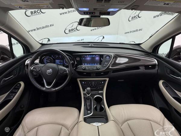 Brown Buick Envision 2020 in Vilnius, with an engine capacity of 2.46 L and mileage of 45 thousand km for 16000 €, photo 4 on AUTOMOTO.COM.LV