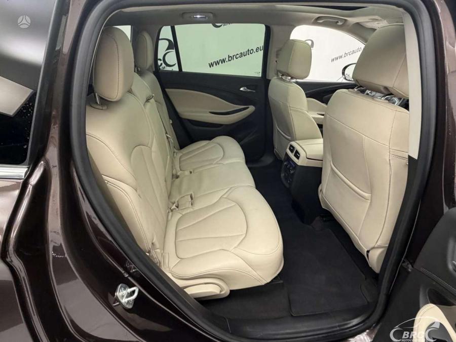 Brown Buick Envision 2020 in Vilnius, with an engine capacity of 2.46 L and mileage of 45 thousand km for 16000 €, photo 12 on AUTOMOTO.COM.LV