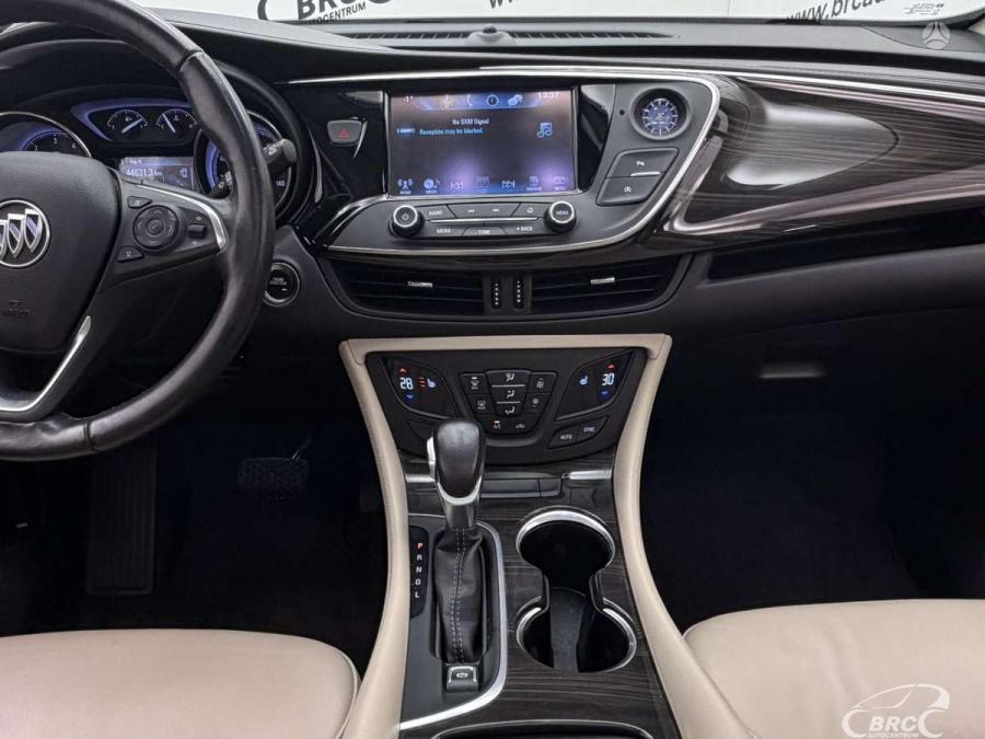 Brown Buick Envision 2020 in Vilnius, with an engine capacity of 2.46 L and mileage of 45 thousand km for 16000 €, photo 17 on AUTOMOTO.COM.LV