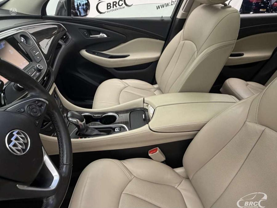 Brown Buick Envision 2020 in Vilnius, with an engine capacity of 2.46 L and mileage of 45 thousand km for 16000 €, photo 26 on AUTOMOTO.COM.LV