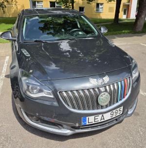 Melns Buick Regal 2016 Kauņa, ar dzinēja tilpumu 2.00 L un nobraukumu 101 tūkst. km par 10000 €, foto  vietnē AUTOMOTO.COM.LV