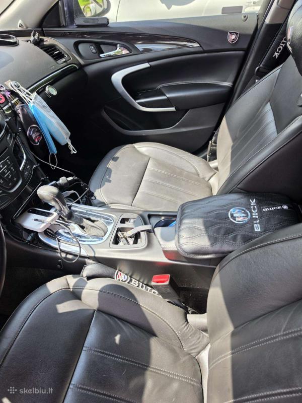 Black Buick Regal 2016 in Kaunas, with an engine capacity of 2.00 L and mileage of 101 thousand km for 10000 €, photo 5 on AUTOMOTO.COM.LV