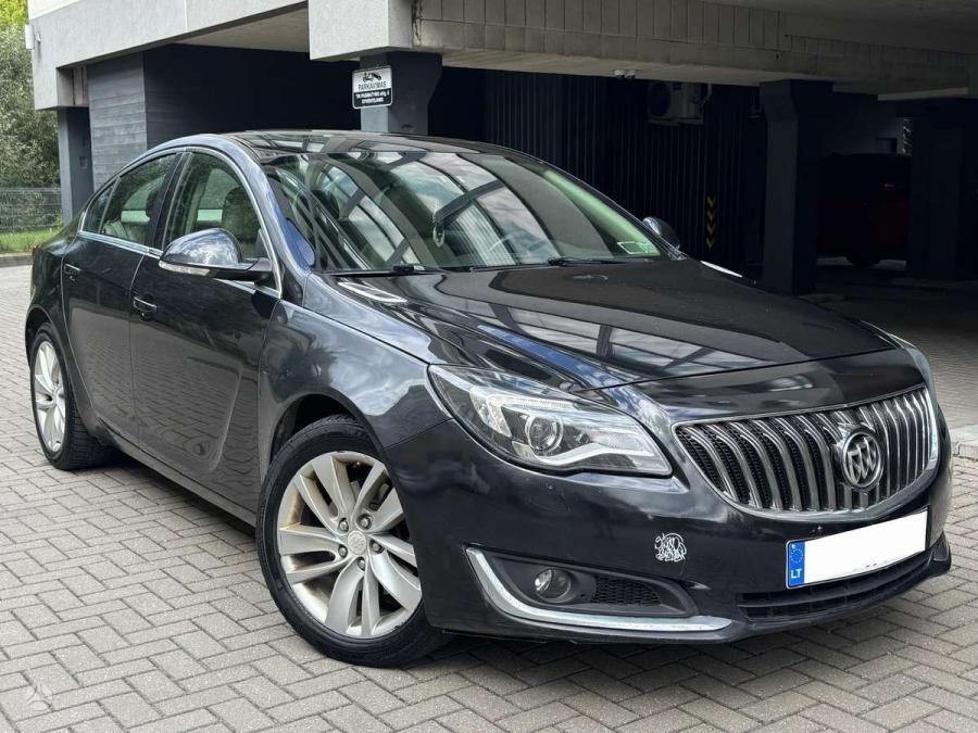 Black Buick Regal 2015 in Kaunas, with an engine capacity of 2.00 L and mileage of 220 thousand km for 4000 €, photo 3 on AUTOMOTO.COM.LV