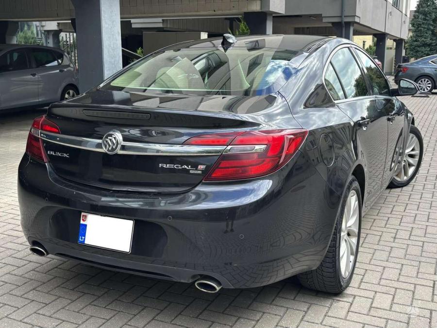 Black Buick Regal 2015 in Kaunas, with an engine capacity of 2.00 L and mileage of 220 thousand km for 4000 €, photo 9 on AUTOMOTO.COM.LV