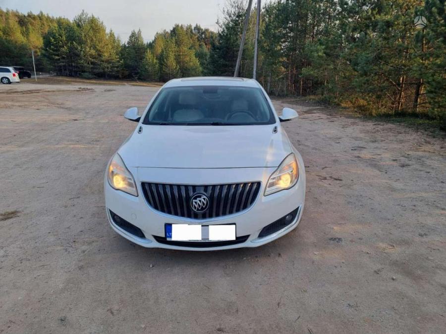 Balts Buick Regal 2015 Viļņa, ar dzinēja tilpumu 2.00 L un nobraukumu 263 tūkst. km par 1700 €, foto 4 vietnē AUTOMOTO.COM.LV