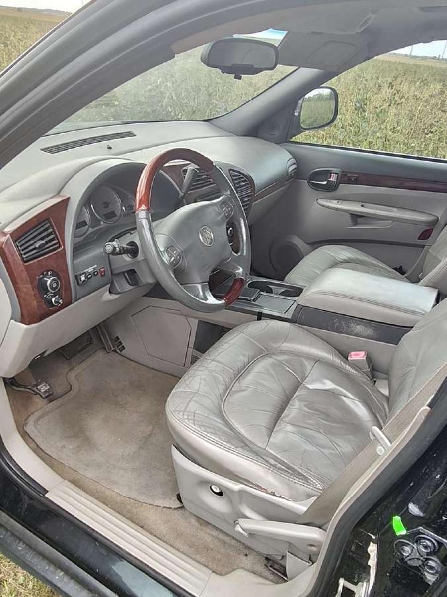 Black Buick Rendezvous 2009 in Kretinga, with an engine capacity of 3.35 L and mileage of 371 thousand km for 800 €, photo 1 on AUTOMOTO.COM.LV