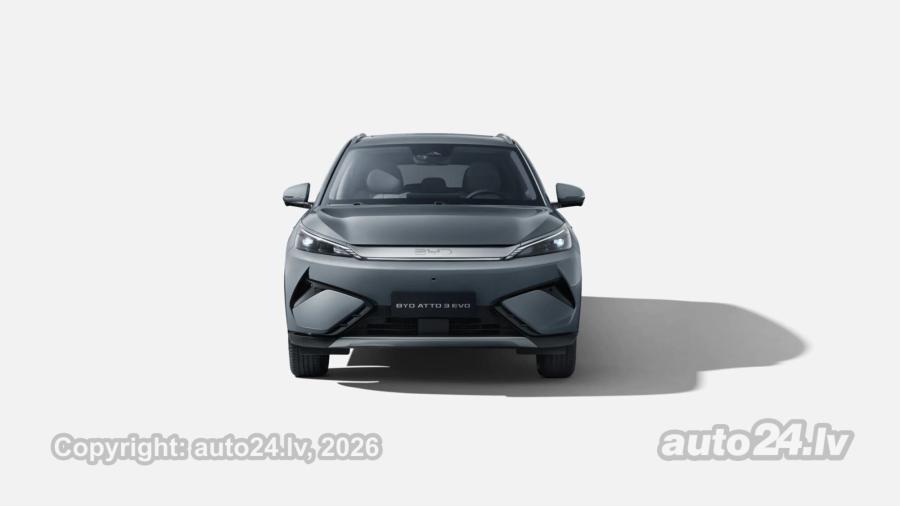 Pelēks BYD Atto 3 2026 Tartu, ar dzinēja tilpumu 0.00 L un nobraukumu 0 tūkst. km par 44990 €, foto 4 vietnē AUTOMOTO.COM.LV