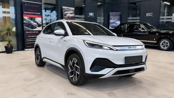 Balts BYD Atto 3 2023 Mārupe, ar dzinēja tilpumu 0.00 L un nobraukumu 47 tūkst. km par 26990 €, foto  vietnē AUTOMOTO.COM.LV