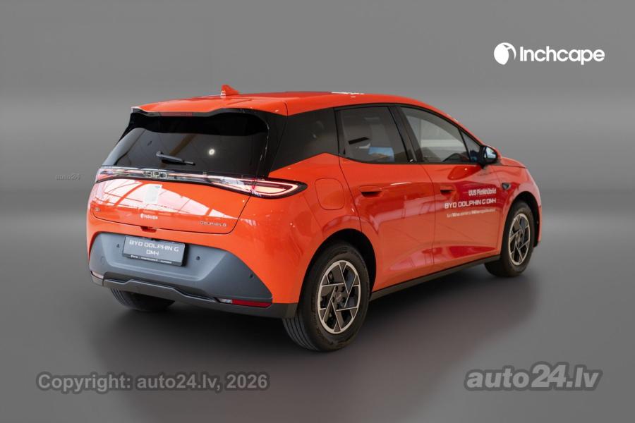 Orange BYD Dolphin 2026 in Tartu, with an engine capacity of 1.50 L and mileage of 3 thousand km for 28490 €, photo 3 on AUTOMOTO.COM.LV