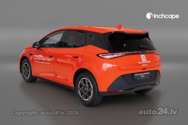 Orange BYD Dolphin 2026 in Tartu, with an engine capacity of 1.50 L and mileage of 3 thousand km for 28490 €, photo 5 on AUTOMOTO.COM.LV