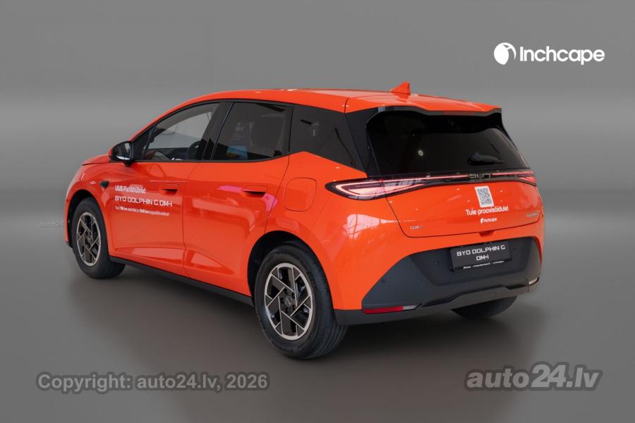 Orange BYD Dolphin 2026 in Tartu, with an engine capacity of 1.50 L and mileage of 3 thousand km for 28490 €, photo 5 on AUTOMOTO.COM.LV