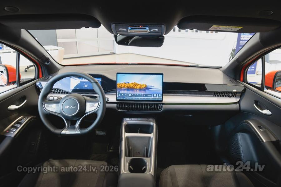 Orange BYD Dolphin 2026 in Tartu, with an engine capacity of 1.50 L and mileage of 3 thousand km for 28490 €, photo 9 on AUTOMOTO.COM.LV