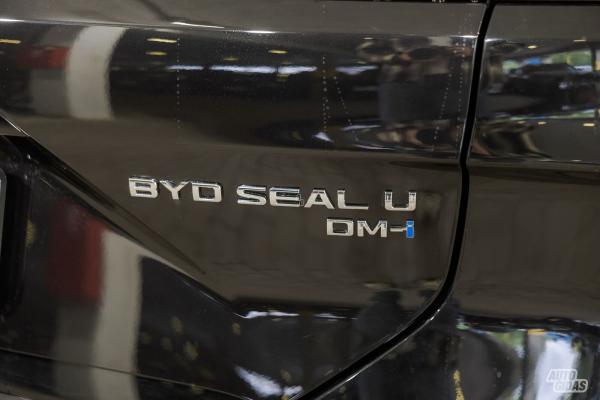 Black BYD Seal U 2025 in Vilnius, with an engine capacity of 1.50 L and mileage of 17 thousand km for 38781 €, photo 9 on AUTOMOTO.COM.LV