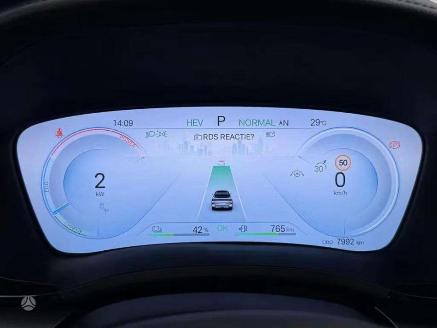 Blue BYD Seal U 2024 in Vilnius, with an engine capacity of 1.50 L and mileage of 8 thousand km for 32300 €, photo 19 on AUTOMOTO.COM.LV