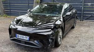 Black BYD Sealion 7 2025 in Jonava, with an engine capacity of 0.00 L and mileage of 10 thousand km for 25600 €, photo 11 on AUTOMOTO.COM.LV