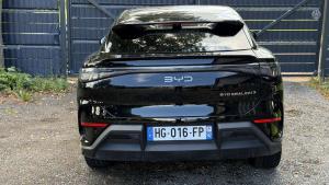 Black BYD Sealion 7 2025 in Jonava, with an engine capacity of 0.00 L and mileage of 10 thousand km for 25600 €, photo 14 on AUTOMOTO.COM.LV