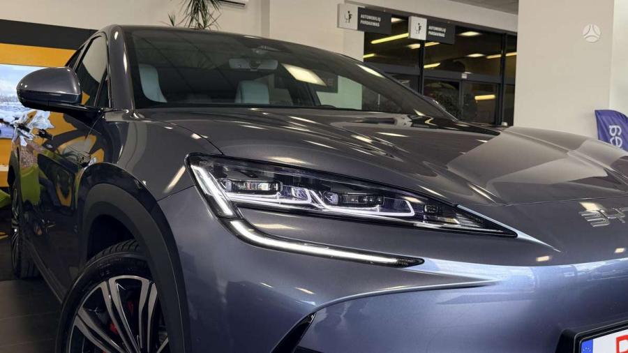 Blue BYD Sealion 7 2024 in Vilnius, with an engine capacity of 0.00 L and mileage of 16 thousand km for 49989 €, photo 22 on AUTOMOTO.COM.LV