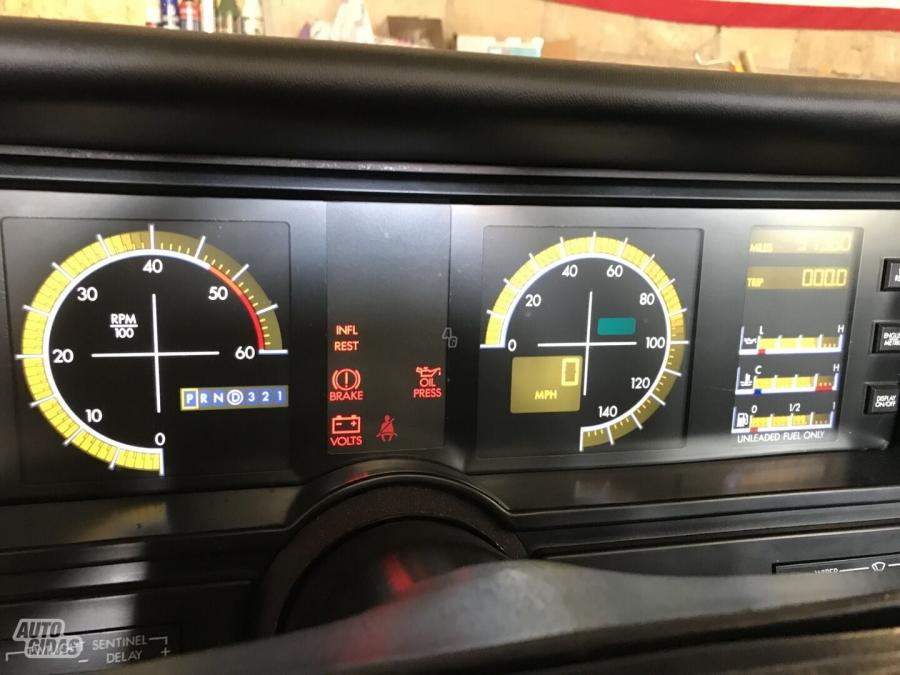 Balts Cadillac Allante 1992 Klaipėda, ar dzinēja tilpumu 4.50 L un nobraukumu 92 tūkst. km par 10950 €, foto 16 vietnē AUTOMOTO.COM.LV
