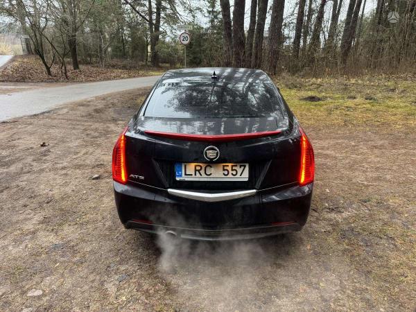 Melns Cadillac ATS 2013 Kauņa, ar dzinēja tilpumu 2.46 L un nobraukumu 269 tūkst. km par 3800 €, foto 2 vietnē AUTOMOTO.COM.LV