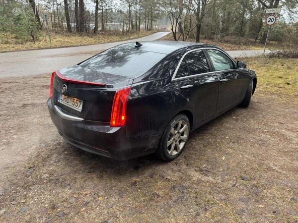 Melns Cadillac ATS 2013 Kauņa, ar dzinēja tilpumu 2.46 L un nobraukumu 269 tūkst. km par 3800 €, foto 3 vietnē AUTOMOTO.COM.LV