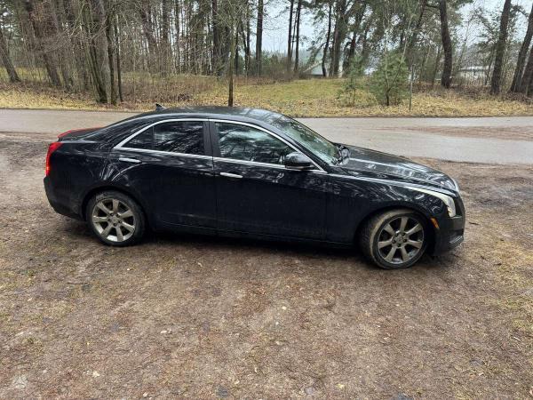 Melns Cadillac ATS 2013 Kauņa, ar dzinēja tilpumu 2.46 L un nobraukumu 269 tūkst. km par 3800 €, foto 4 vietnē AUTOMOTO.COM.LV