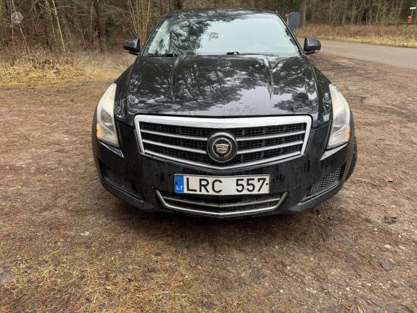 Melns Cadillac ATS 2013 Kauņa, ar dzinēja tilpumu 2.46 L un nobraukumu 269 tūkst. km par 3800 €, foto 5 vietnē AUTOMOTO.COM.LV