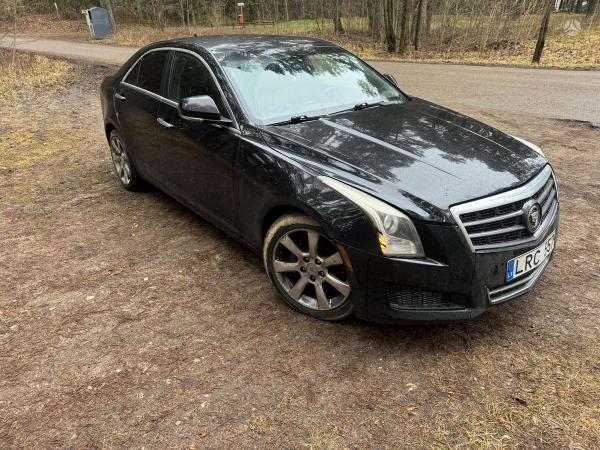 Melns Cadillac ATS 2013 Kauņa, ar dzinēja tilpumu 2.46 L un nobraukumu 269 tūkst. km par 3800 €, foto 6 vietnē AUTOMOTO.COM.LV