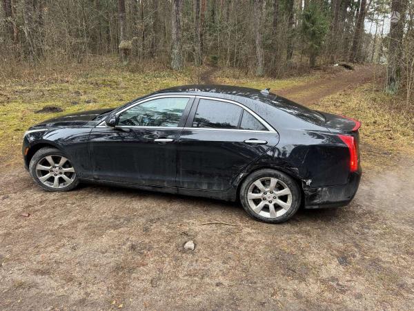 Melns Cadillac ATS 2013 Kauņa, ar dzinēja tilpumu 2.46 L un nobraukumu 269 tūkst. km par 3800 €, foto 8 vietnē AUTOMOTO.COM.LV