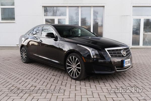 Melns Cadillac ATS 2013 Tallina, ar dzinēja tilpumu 2.00 L un nobraukumu 136 tūkst. km par 10900 €, foto 1 vietnē AUTOMOTO.COM.LV