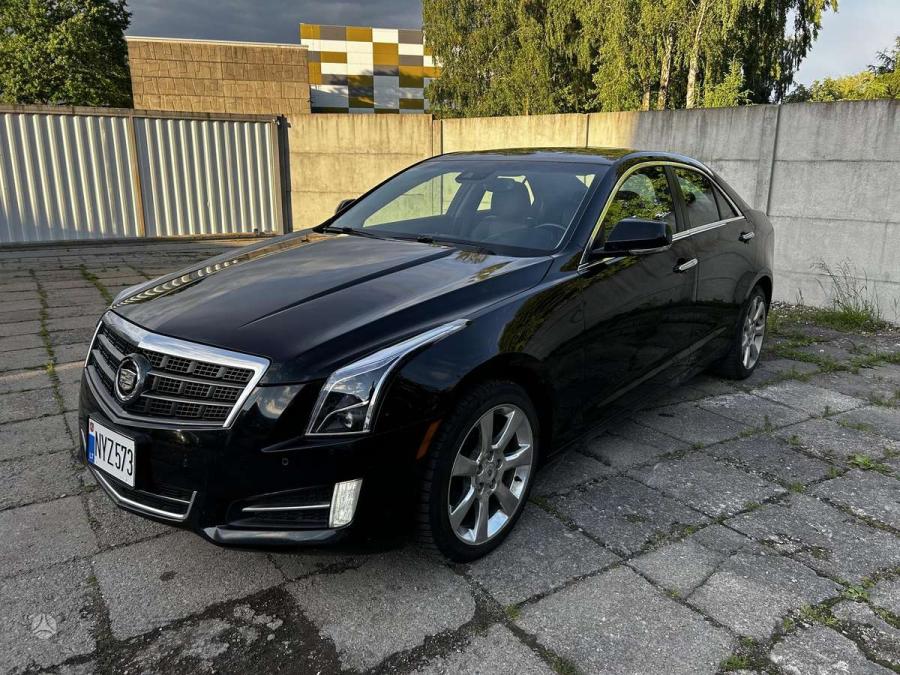 Melns Cadillac ATS 2013 Alīta, ar dzinēja tilpumu 2.00 L un nobraukumu 223 tūkst. km par 8750 €, foto 4 vietnē AUTOMOTO.COM.LV
