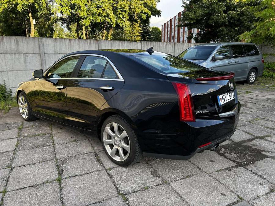 Melns Cadillac ATS 2013 Alīta, ar dzinēja tilpumu 2.00 L un nobraukumu 223 tūkst. km par 8750 €, foto 5 vietnē AUTOMOTO.COM.LV