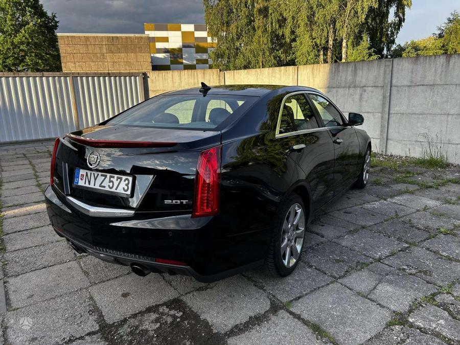 Melns Cadillac ATS 2013 Alīta, ar dzinēja tilpumu 2.00 L un nobraukumu 223 tūkst. km par 8750 €, foto 7 vietnē AUTOMOTO.COM.LV
