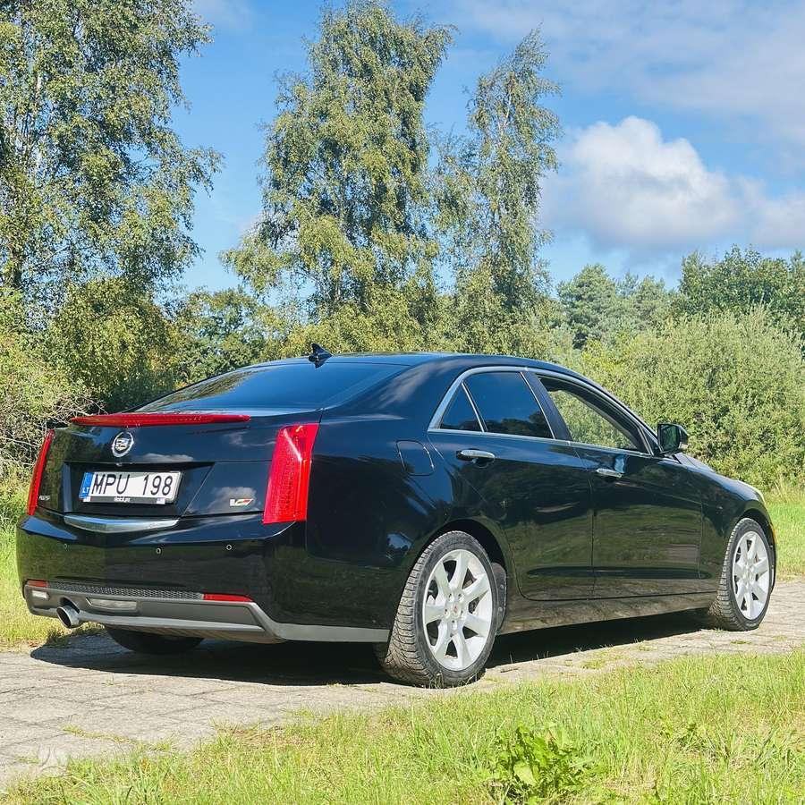 Melns Cadillac ATS 2013 Palanga, ar dzinēja tilpumu 2.46 L un nobraukumu 206 tūkst. km par 7300 €, foto 4 vietnē AUTOMOTO.COM.LV
