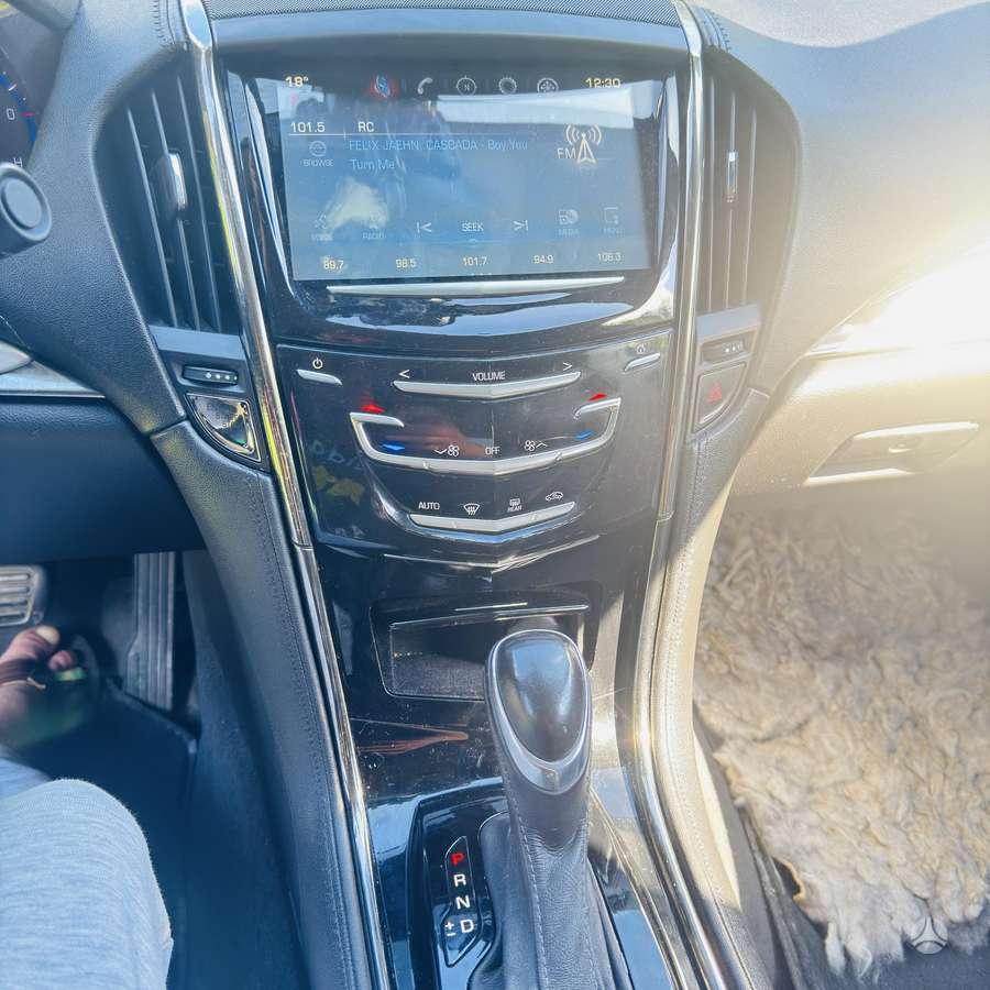 Melns Cadillac ATS 2013 Palanga, ar dzinēja tilpumu 2.46 L un nobraukumu 206 tūkst. km par 7300 €, foto 7 vietnē AUTOMOTO.COM.LV