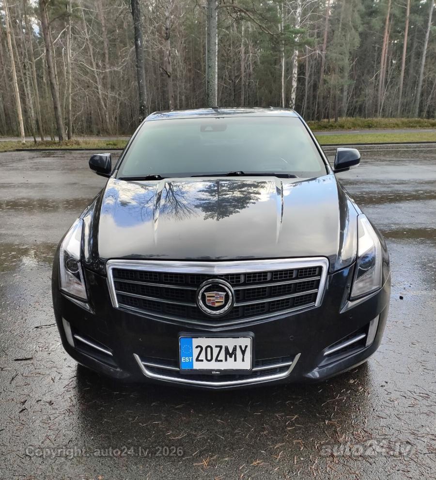 Melns Cadillac ATS 2014 Tallina, ar dzinēja tilpumu 3.60 L un nobraukumu 129 tūkst. km par 11995 €, foto 2 vietnē AUTOMOTO.COM.LV
