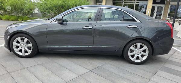 Grey Cadillac ATS 2015 in Vilnius, with an engine capacity of 2.00 L and mileage of 35 thousand km for 12500 €, photo 6 on AUTOMOTO.COM.LV
