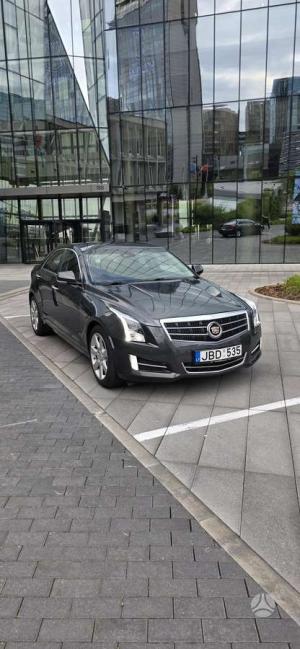 Grey Cadillac ATS 2015 in Vilnius, with an engine capacity of 2.00 L and mileage of 35 thousand km for 12500 €, photo 3 on AUTOMOTO.COM.LV