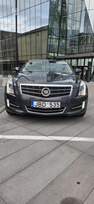 Grey Cadillac ATS 2015 in Vilnius, with an engine capacity of 2.00 L and mileage of 35 thousand km for 12500 €, photo 4 on AUTOMOTO.COM.LV