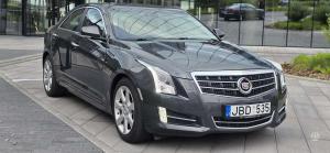 Grey Cadillac ATS 2015 in Vilnius, with an engine capacity of 2.00 L and mileage of 35 thousand km for 12500 €, photo 5 on AUTOMOTO.COM.LV