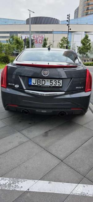 Grey Cadillac ATS 2015 in Vilnius, with an engine capacity of 2.00 L and mileage of 35 thousand km for 12500 €, photo 9 on AUTOMOTO.COM.LV