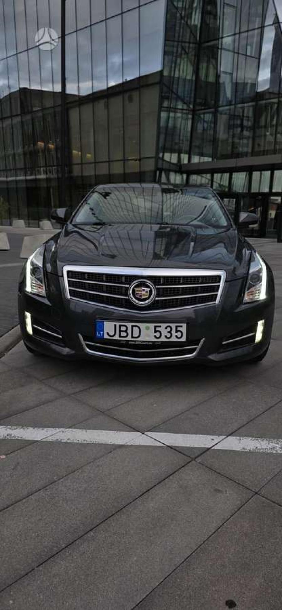 Grey Cadillac ATS 2015 in Vilnius, with an engine capacity of 2.00 L and mileage of 35 thousand km for 12500 €, photo 10 on AUTOMOTO.COM.LV