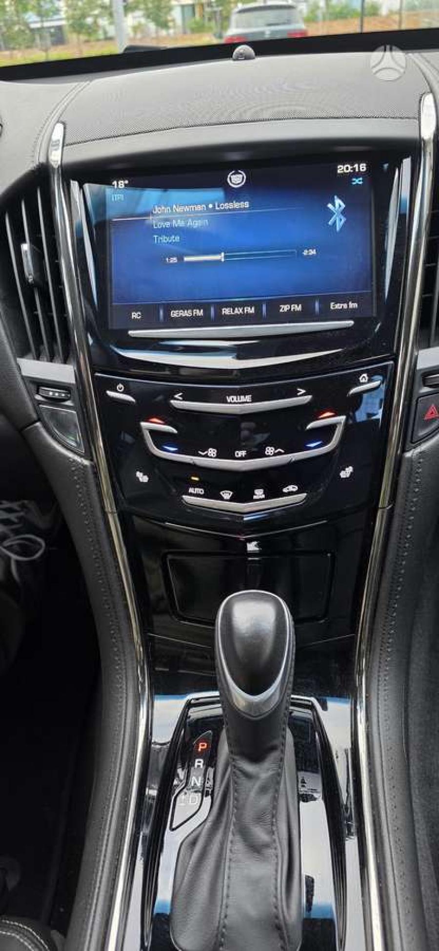 Grey Cadillac ATS 2015 in Vilnius, with an engine capacity of 2.00 L and mileage of 35 thousand km for 12500 €, photo 11 on AUTOMOTO.COM.LV